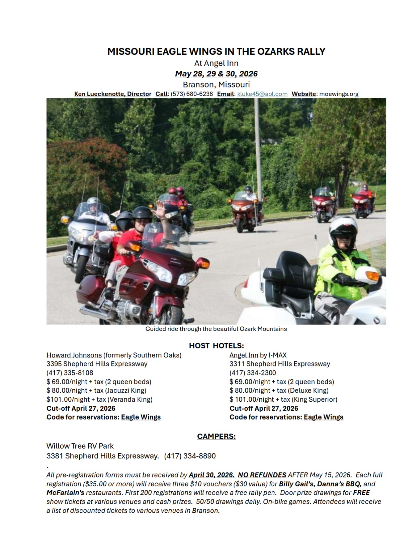 State and Local Events – Missouri Eagle Wings